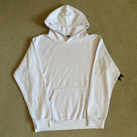 TALENTLESS | Shirts | New Talentless White Hoodie Mens Large | Poshmark